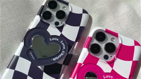 하트 체커보드 미러 스마트톡 카드하드 Youtube