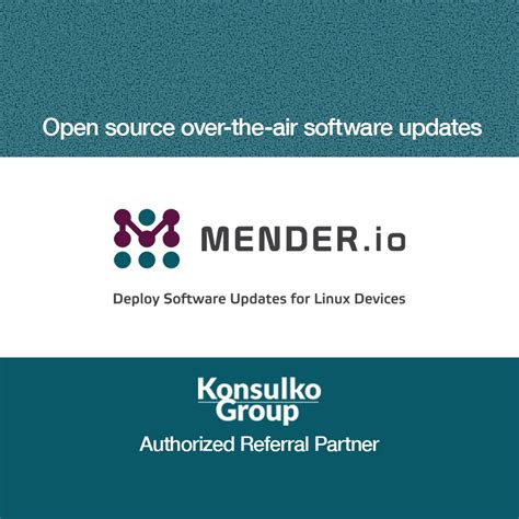 Now A Mender Authorized Referral Partner