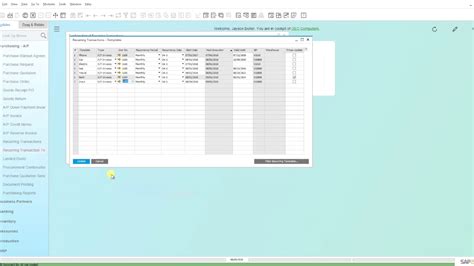 SAP Business One Consulting SAP Business One Recurring Transaction YouTube