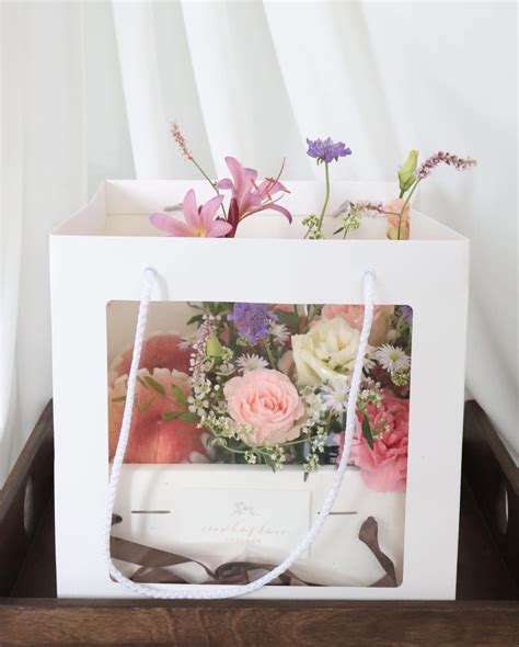 플라워 프룻박스복숭아 배민스토어