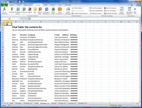Autofit Excel Column Widths Using The Mouse Launch Excel