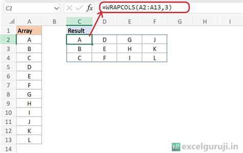 Mastering Excel Wrapcols Function A Comprehensive Guide To Organizing