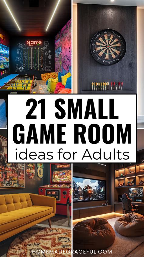 21 Small Game Room Ideas For Adults Youll Want To Copy In 2025 Small Game Rooms Game Room