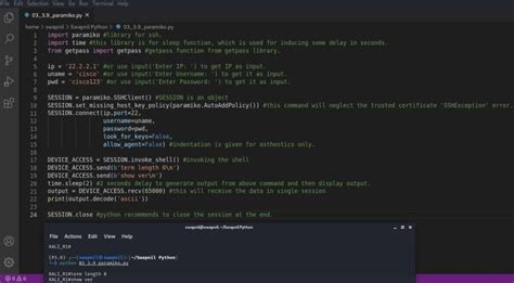 Swapnil Gorane On Linkedin Python3 Gns3 Cisco Paramiko