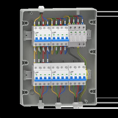 Electrical 3 Phase Panel Diagram