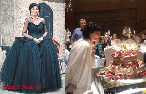 ქართული ესტრადის 85 წლის ლეგენდა ნანი ბრეგვაძე საიუბილეო ტორტზე სანთლებს აქრობს ემოციური ვიდეო