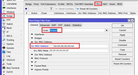 Configure Layer 2 Firewall On The Mikrotik Switch Networktik
