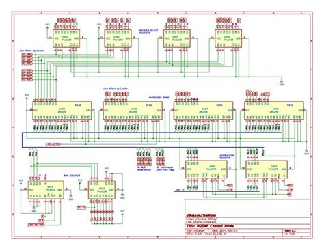 4 Bit Cpu Schematic
