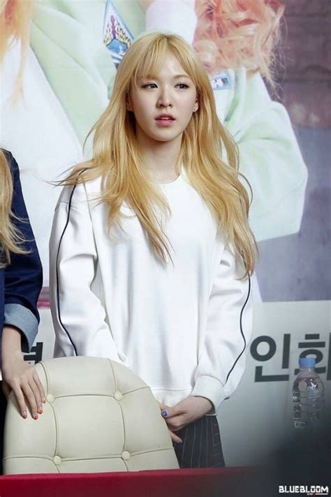 금발 후 레드벨벳 웬디비주얼쇼크 네이트 판