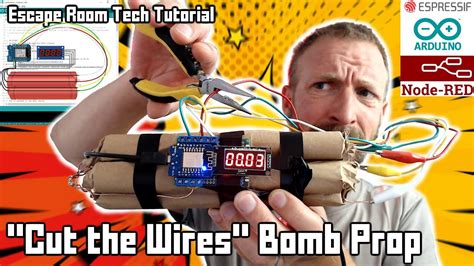 How To Build A Defuse The Bomb Escape Room Puzzle With Node Red Mqtt Arduino Esp8266 And