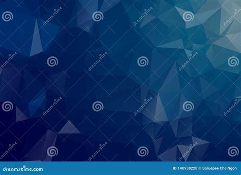 Multicolor Dark Blue Geometric Rumpled Triangular Low Poly Style Gradient Illustration Graphic