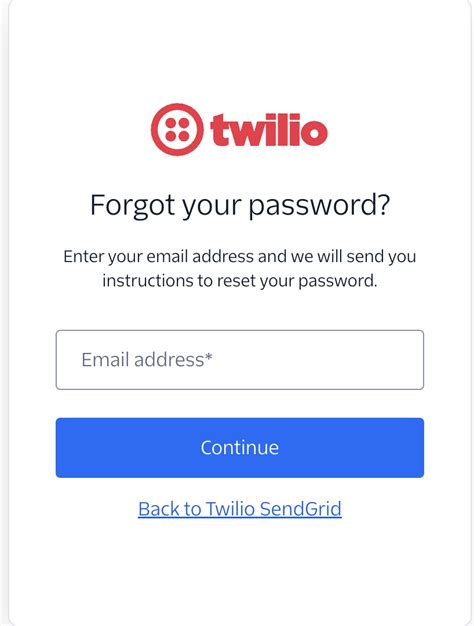 How To Reset Your Twilio Sendgrid Password Sendgrid