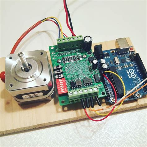 New Toys Nema 17 Stepper Motor Tb6560 Controller And Arduino Uno