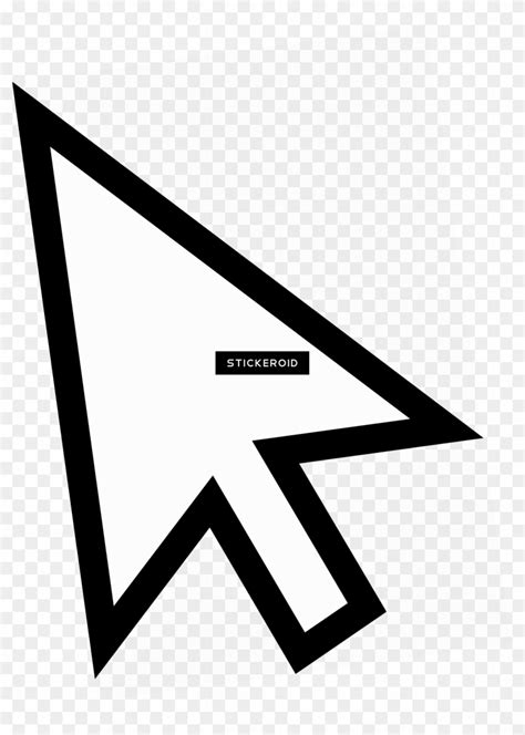 White Mouse Cursor Arrow By Qubodup Pointer HD Png Download X PngFind