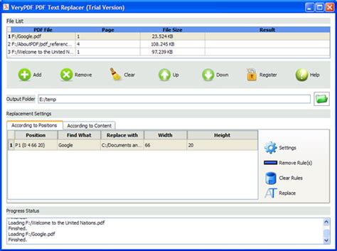Pdf Text Batch Modifier Modify Text Of Pdf In Batches