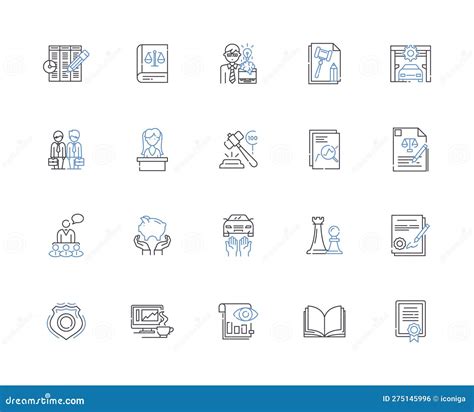 Human Rights Outline Icons Collection Human Rights Equality Dignity