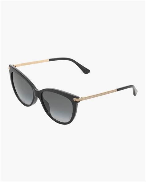 Shop Jimmy Choo Sunglasses Online Black Round Frame Gabbyfs Lavui