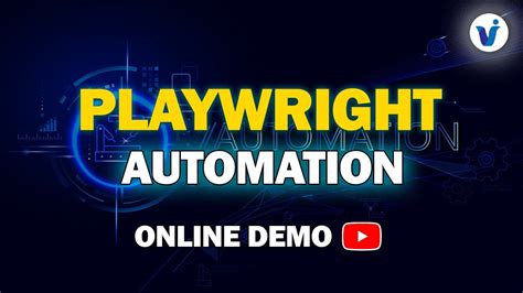 playwright demo getting started with playwright training visualpath