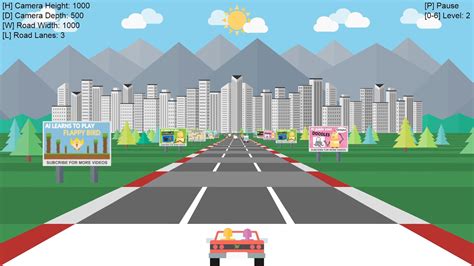 I Started A Tutorial On How To Make A Pseudo 3d Racing Game In Javascript Link In Comments R