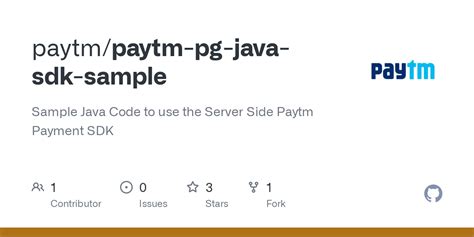 Github Paytm Paytm Pg Java Sdk Sample Sample Java Code To Use The Server Side Paytm Payment Sdk