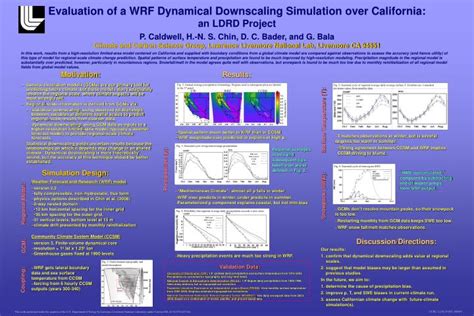 Ppt Evaluation Of A Wrf Dynamical Downscaling Simulation Over