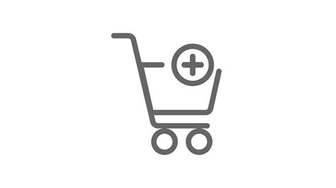add shopping cart online shopping concept animated icon 22823648 stock