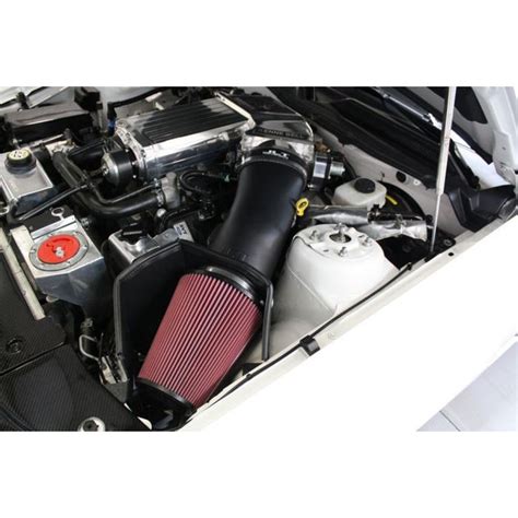 JLT Performance Intake Kit Super Big Air Black Textured With Filter Mustang GT500 2007 2009