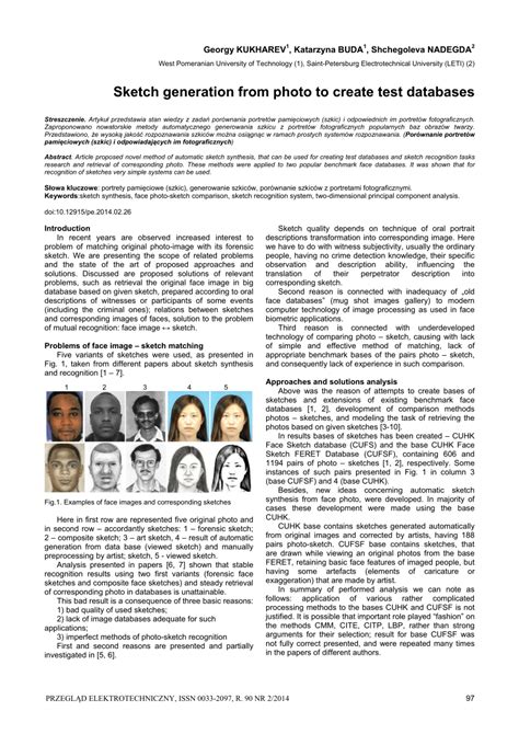 pdf sketch generation from photo to create test databases