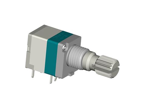 Rotary Potentiometer Device Single Or Dual Gang Pcb Lug Terminal ±20