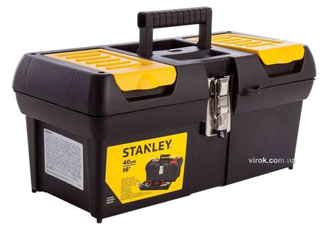 Купить Ящик для інструменту Stanley Series 2000 2 органайзери лоток металeві замки М