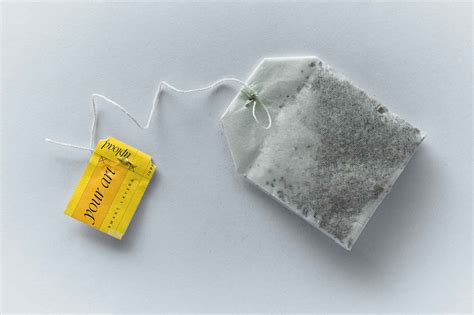 Tea Bag Mockup