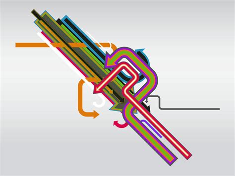 Colorful Arrow Composition Vector Art Graphics Freevector