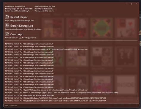 Feature Debug Settings Ui · Issue 238 · Arlodotexestrix Music · Github