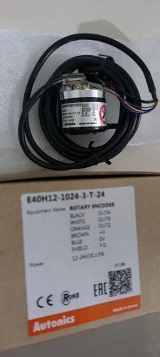 Black Autonics Incremental Rotary Encoder For Industrial At Rs 1401 Piece In Ahmedabad