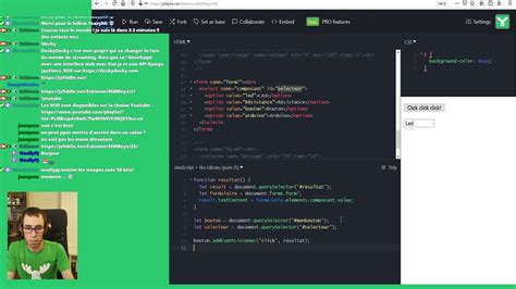 Extrait Formulaire Html Et Javascript Youtube