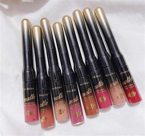 ست رژ و مداد لب کیس بیوتی فروشگاه شاپ بانی