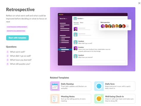 Lessons Learned Template And How To Use It Geekbot Blog