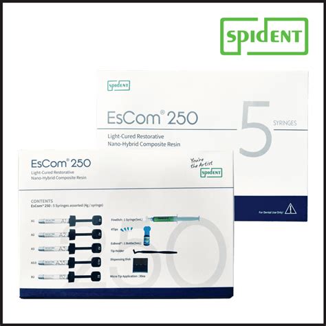 Escom® 250 System Kit 4g X 5 Syringes Jsi Global