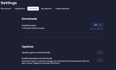 [ea App] Faq Crinricts Gaming World