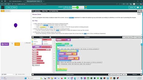 Cs Discoveries Unit 3 Interactive Animations And Games