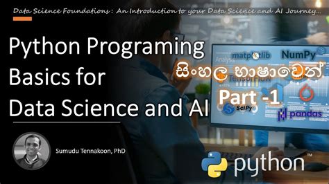 PYAI Python Basics Introduction and Demo සහලන YouTube