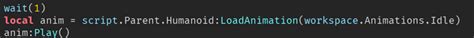 Loadanimation Not Working Scripting Support Developer Forum Roblox