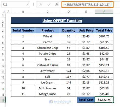 How To Use Variable Row Number As Cell Reference In Excel Exceldemy