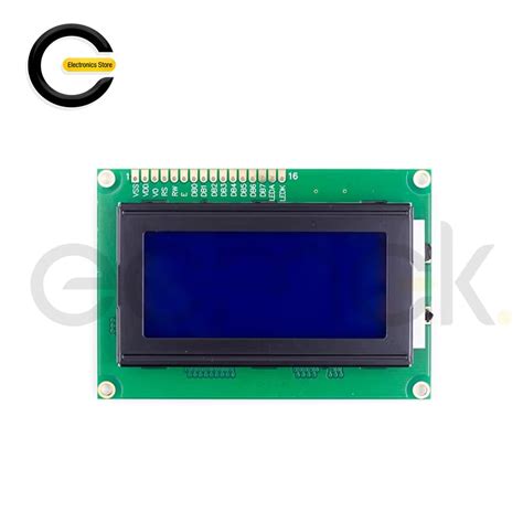 Lcd 20x4 Blue Khadraoui Electronics