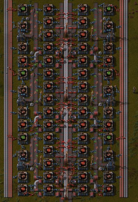 Updated My Red Circuit Design R Factorio