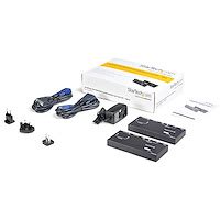 USB VGA KVM Konsolen Extender über Cat5 KVM Extender Deutschland