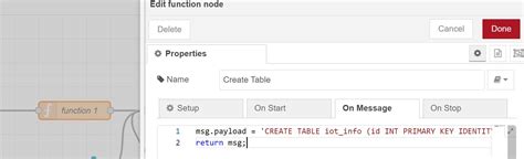 Easy Example Guide To Using Node Red With SQL Server MSSQL