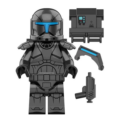 Lego Minifigures Star Wars Clone Wars Commandos Delta Squad Collection Delsbricks Minifigures