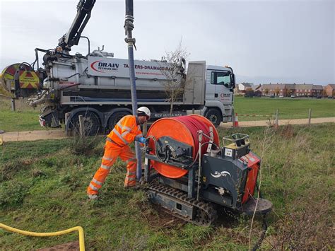 Off Road Drain Cleaning And Survey Completed Using Remote Access