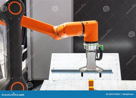 Robot Or Robotic Arm For Industrial Pick And Place Insertion Quality Testing Or Machine